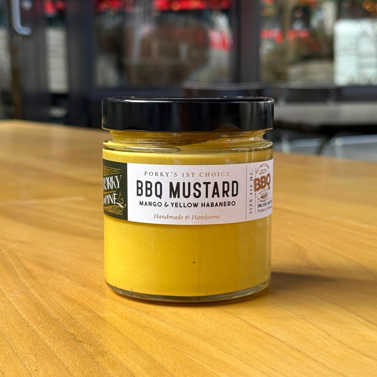 BBQ Mustard - Mango og Gul Habanero - Gutta